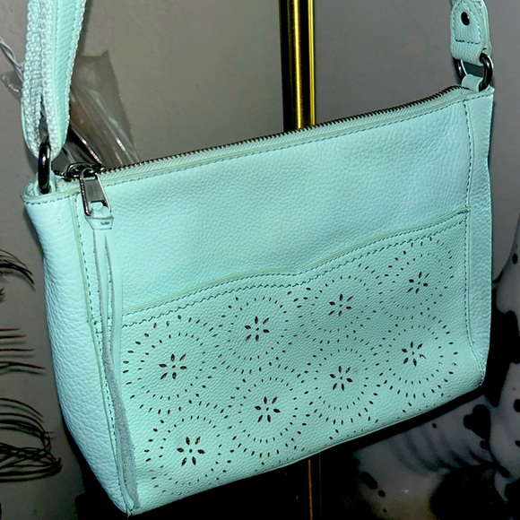 The Sak | Bags | The Sak Perforated Mandala Alameda Mint Color Leather ...